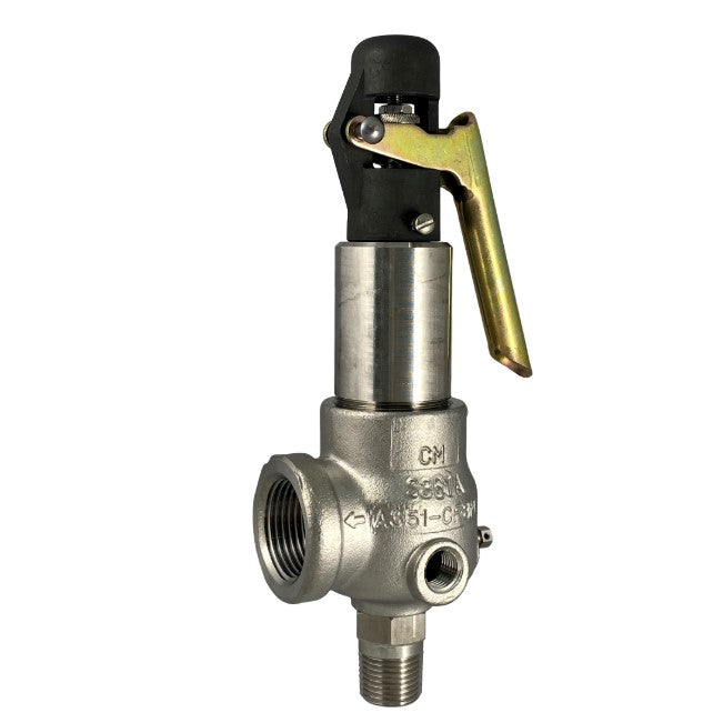 Kunkle 1/2" x 1" 911BDCM03ALE Steam Safety Relief Valve – Athena Supply